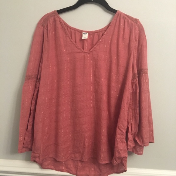 Old Navy | Tops | Womens Old Navy Blouse Shirt Top Size Medium | Poshmark